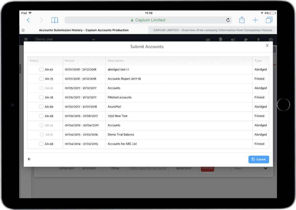 Accounts Production Software | Capium