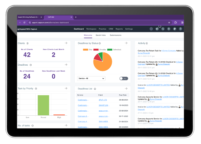 Discover our Award Winning Accountancy Software | Capium