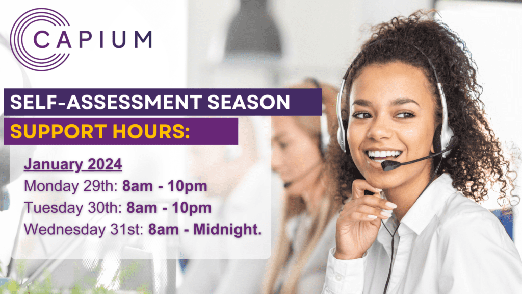 Navigating Self-Assessment Season with Capium: Your Trusted Partner in ...